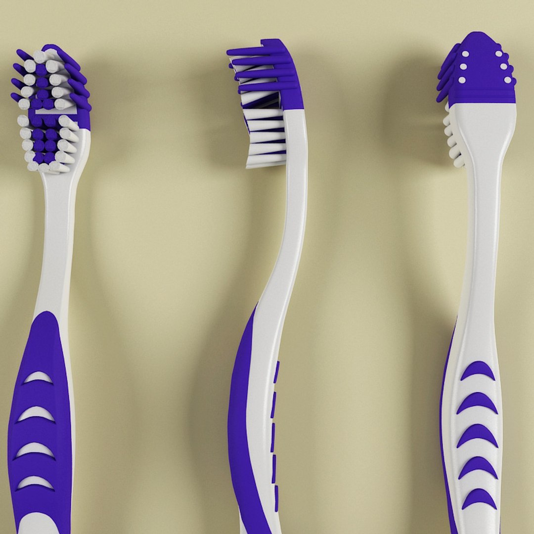 Tooth Brush Colgate 3d Model