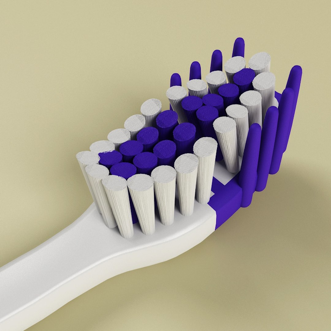 Tooth Brush Colgate 3d Model