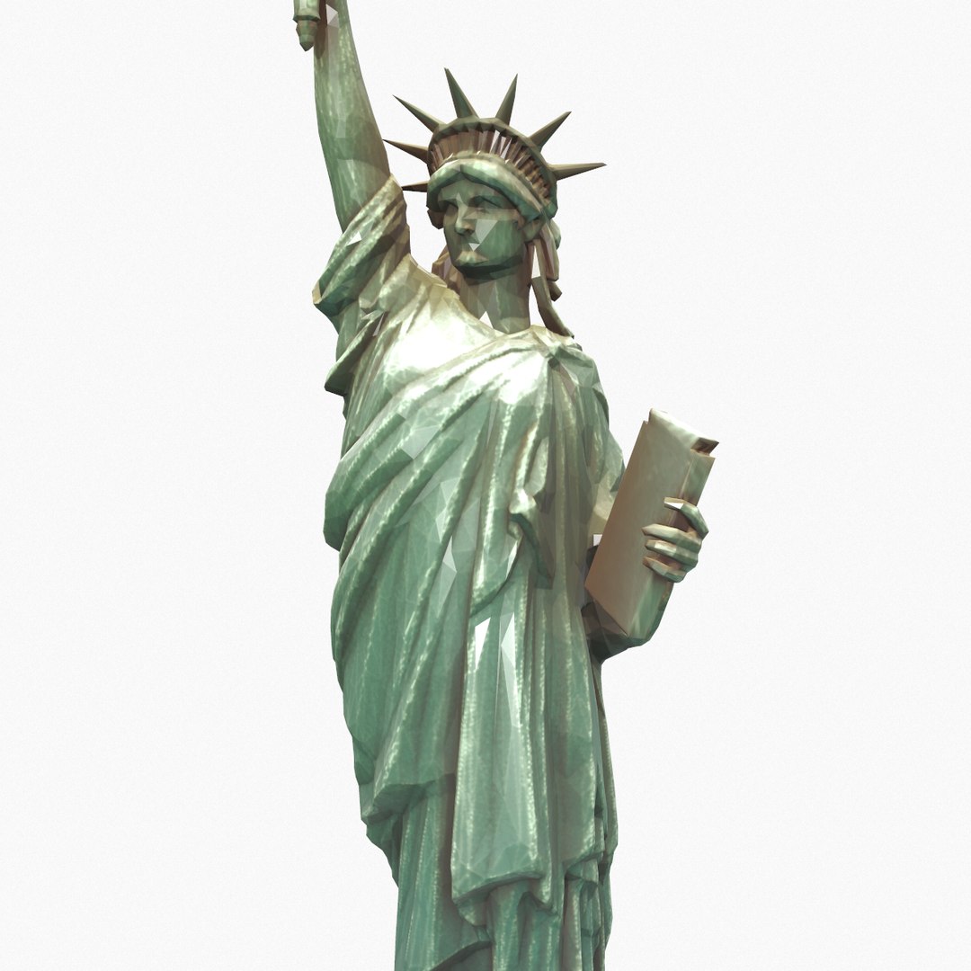 3D Modeled Statue Liberty - TurboSquid 1549228