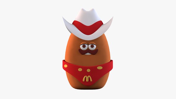 Free 3D Cowboy Nugget model - TurboSquid 1912197