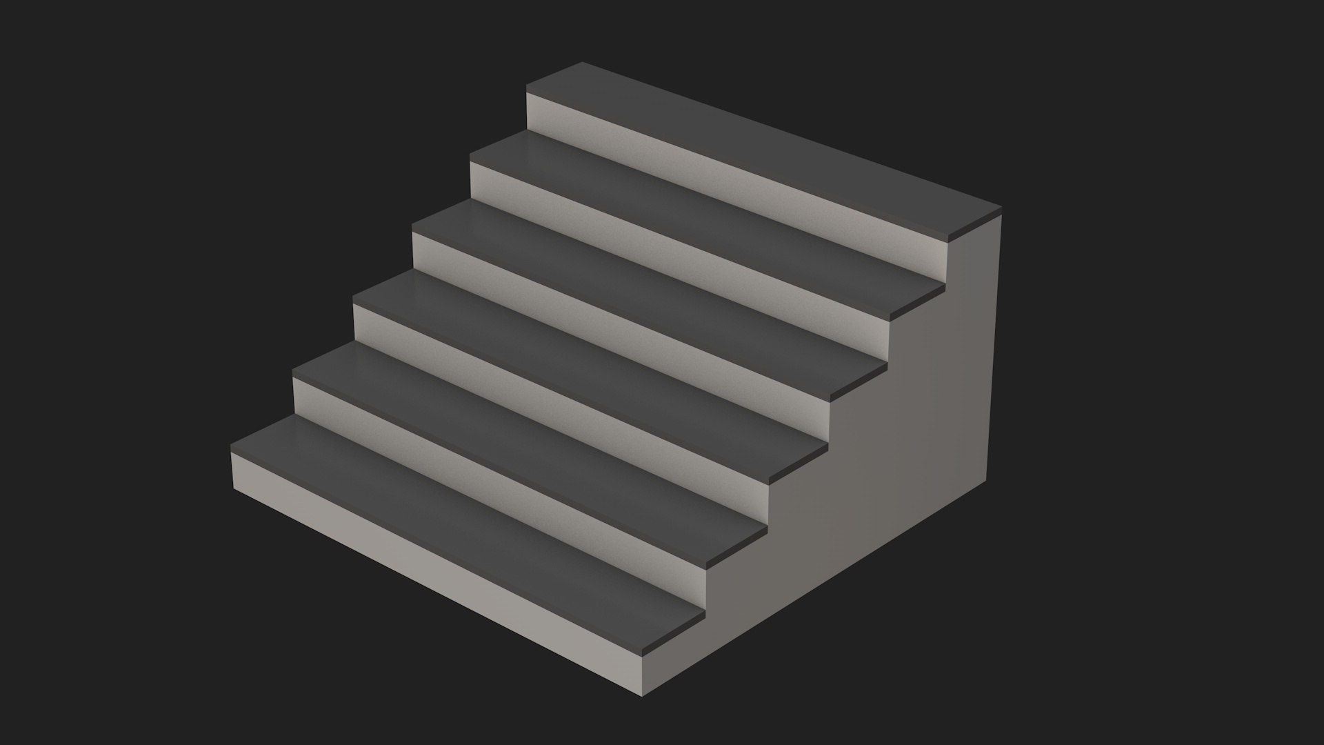 Five Stairs Model - TurboSquid 2216487