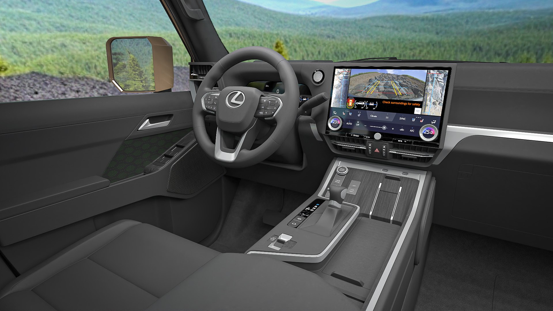 3D Lexus GX 550 SUV Brown Model - TurboSquid 2327322