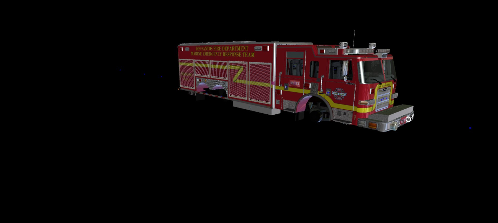 Pierce seattle rescue 3D model - TurboSquid 1358268
