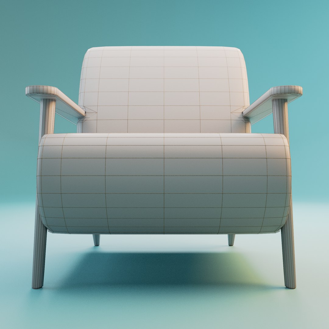 Meghan Armchair Model - TurboSquid 2121078