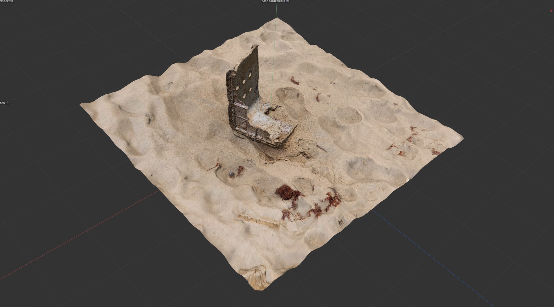 3D Ocean Beach 16K Ultra Scan 012 Model - TurboSquid 2180502