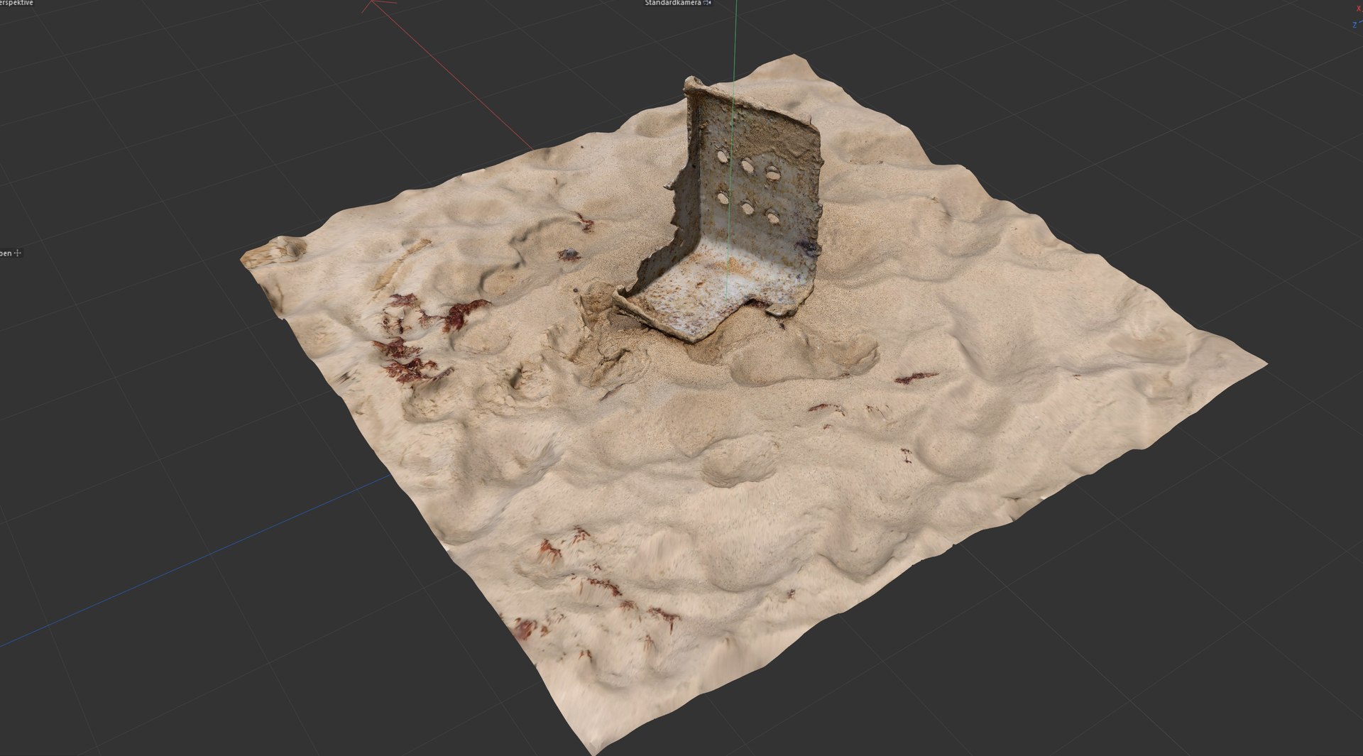 3D Ocean Beach 16K Ultra Scan 012 Model - TurboSquid 2180502
