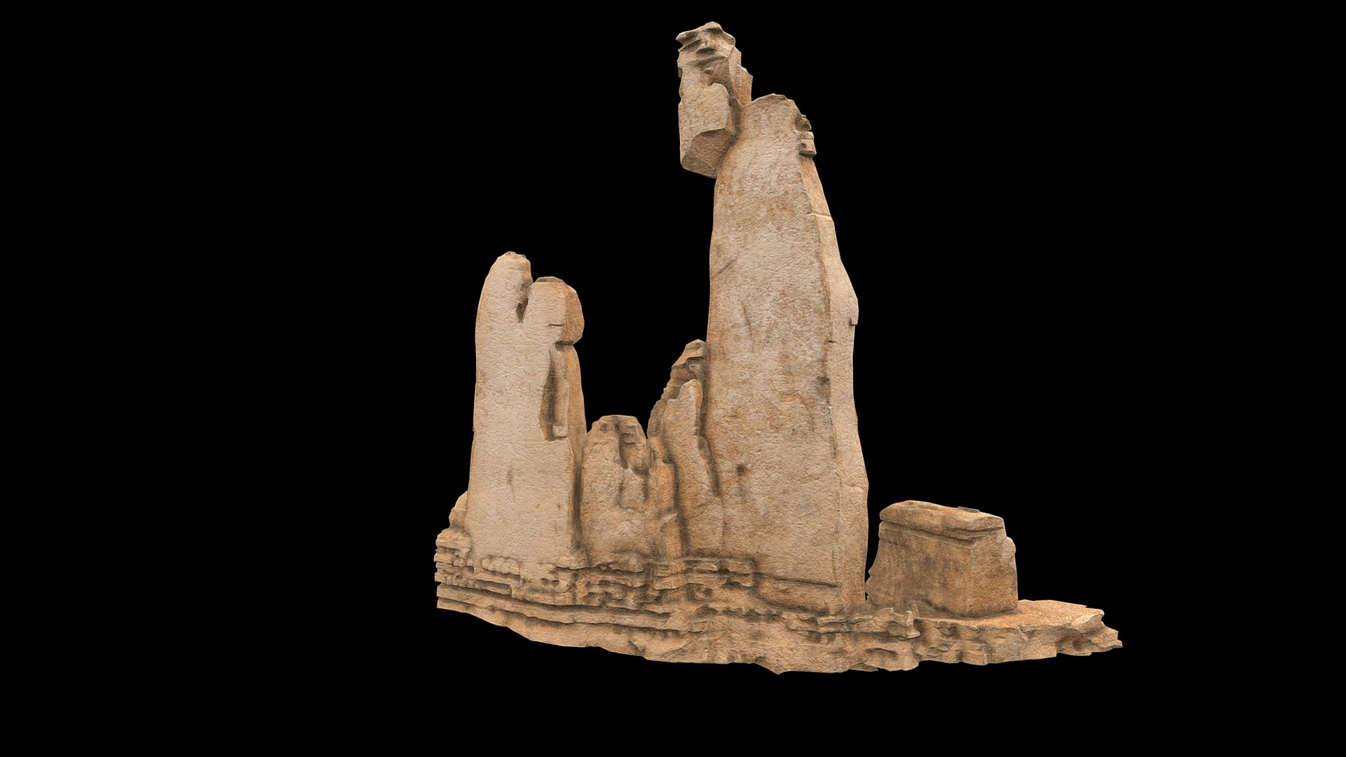 Stylized Cliff Rock 3D Model - TurboSquid 2442258