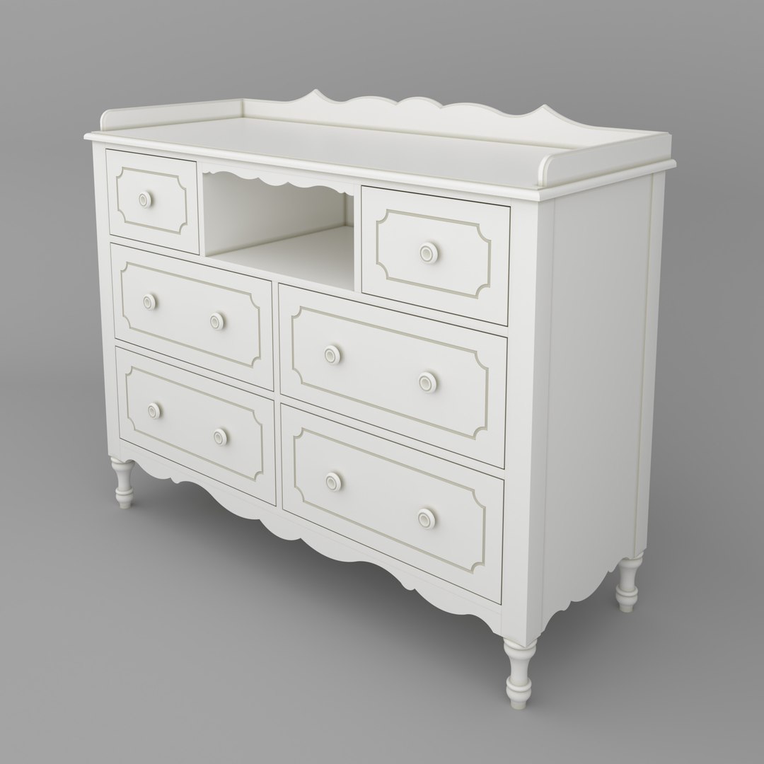 3D model commode white - TurboSquid 1342663