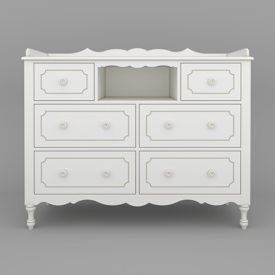 3D model commode white - TurboSquid 1342663