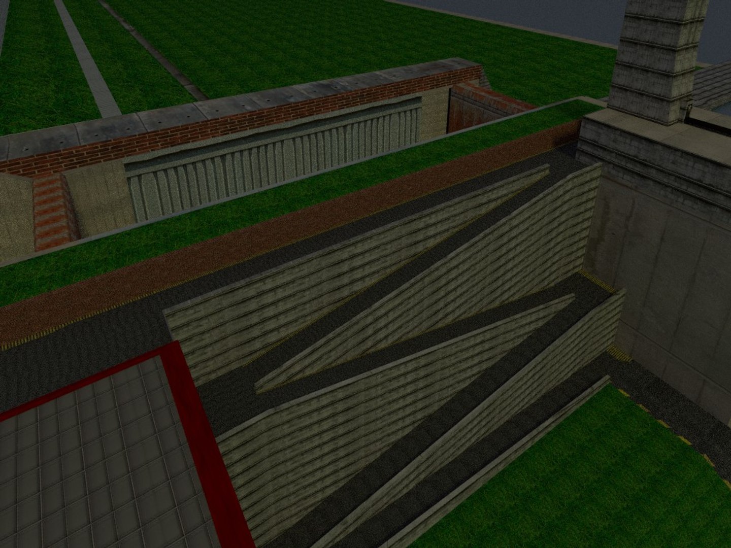 3d Canal Lock Model