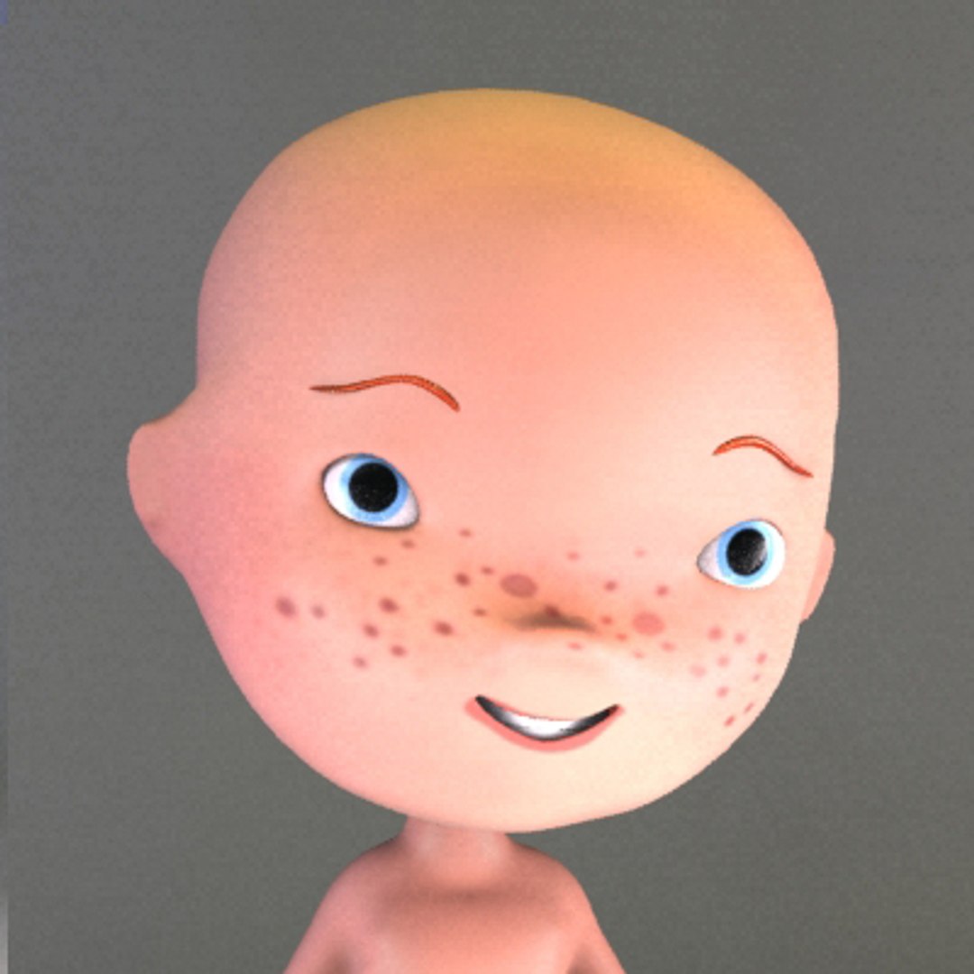 Human Kid Child 3d Model