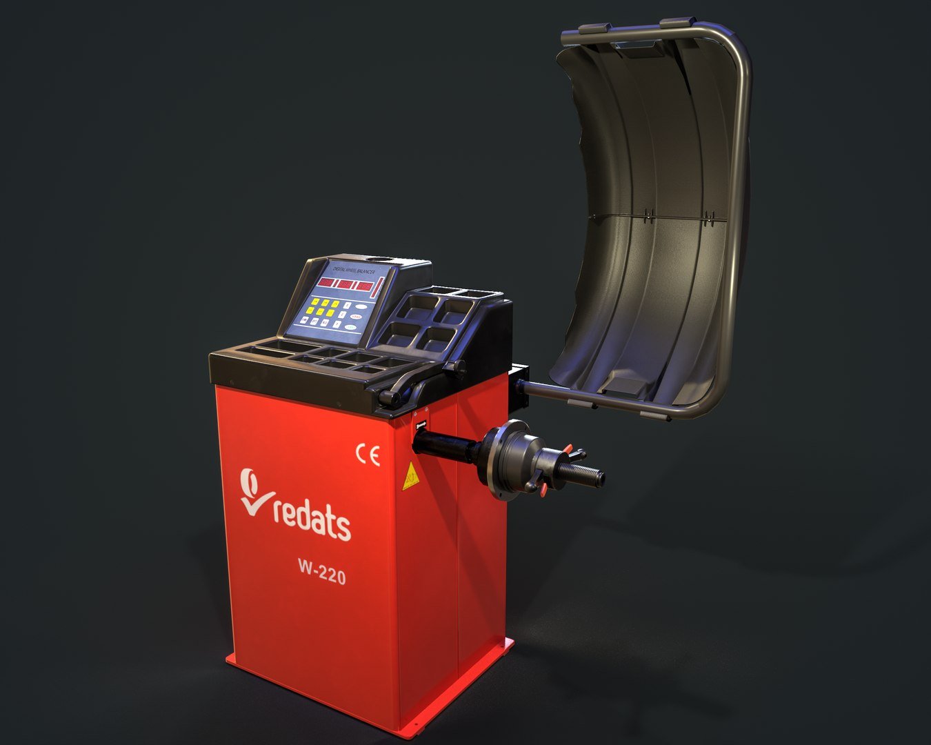 3D Wheel Balancer Model - TurboSquid 2126075