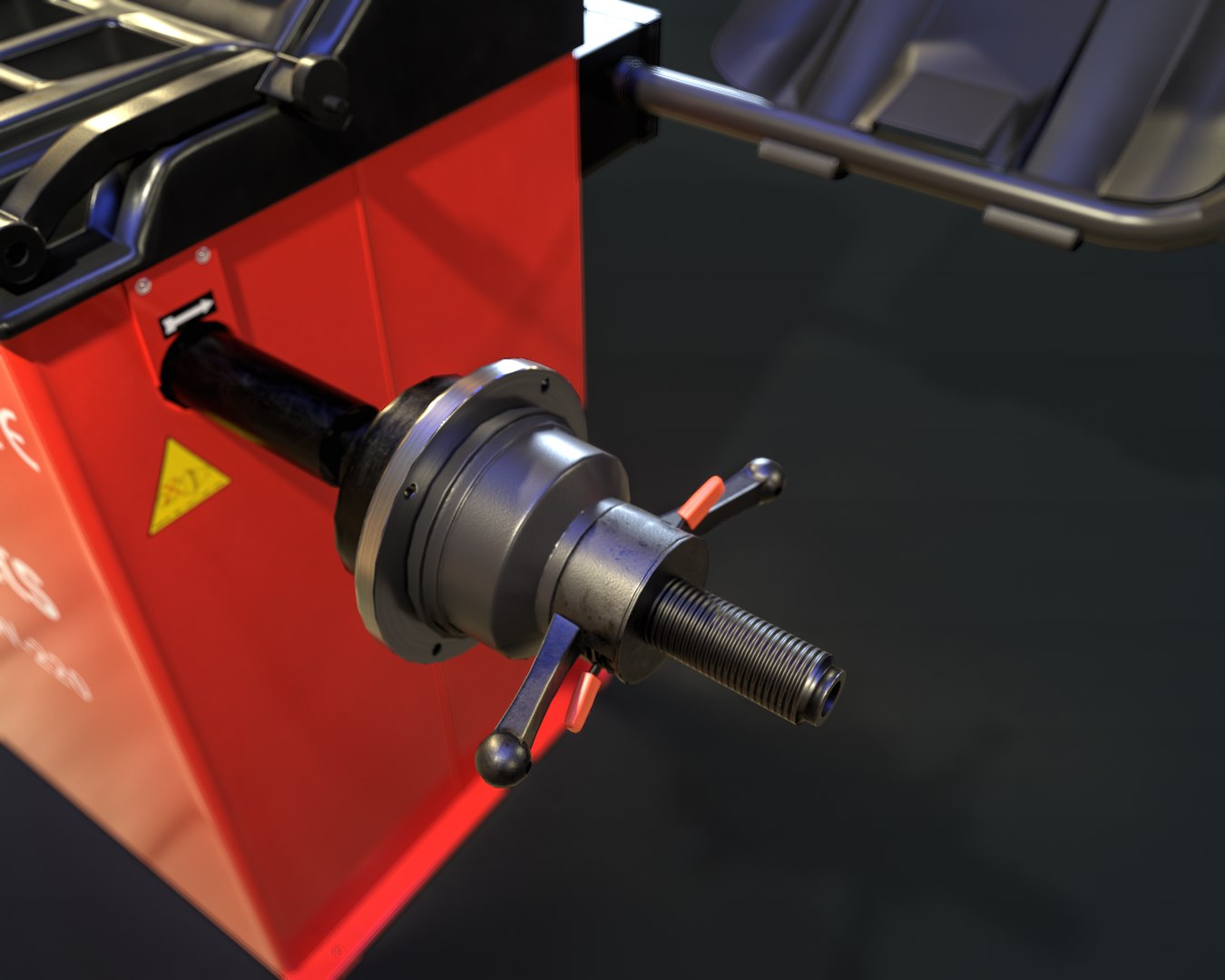 3D Wheel Balancer Model - TurboSquid 2126075