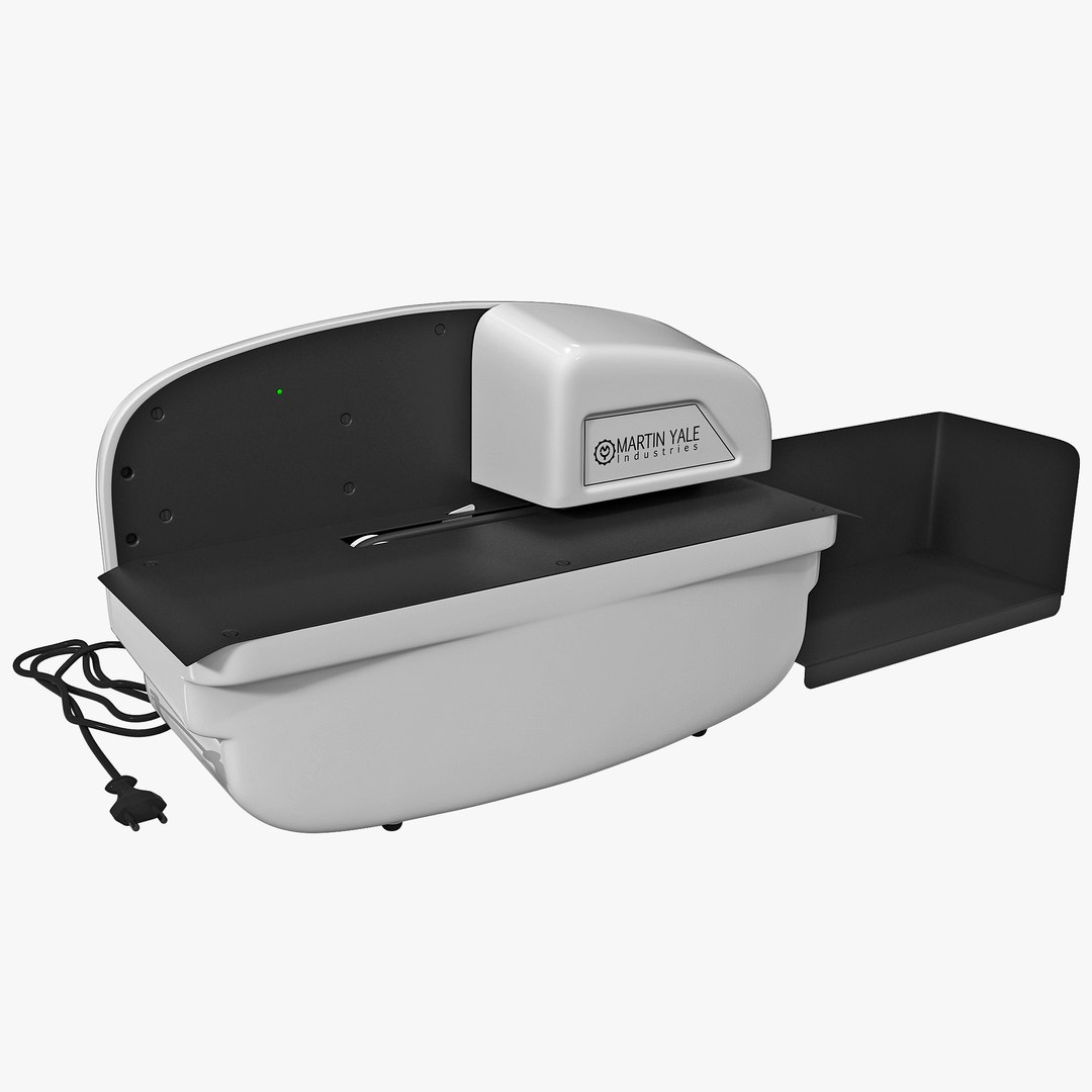 automatic electric letter opener 3d lwo