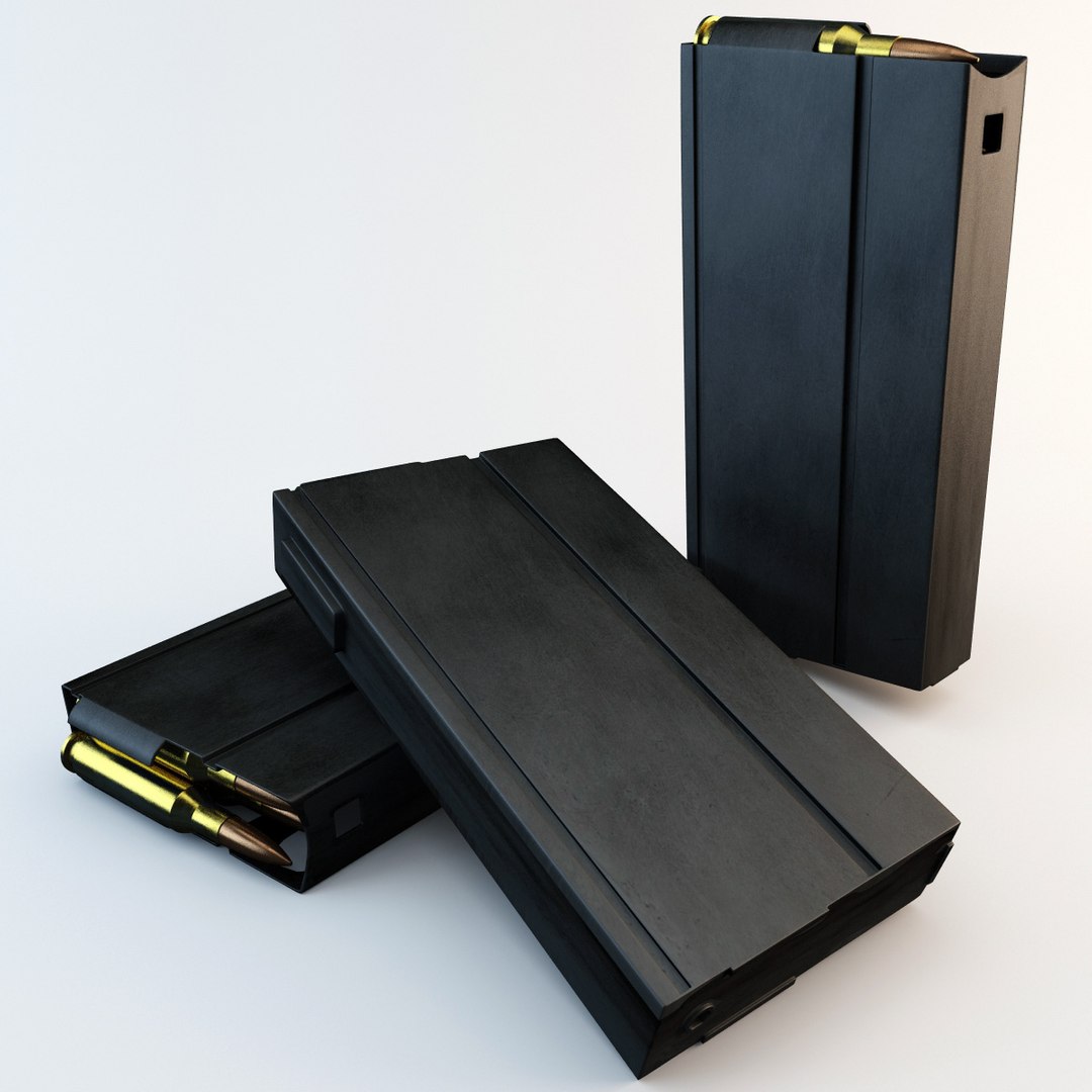 3d M14 Magazine