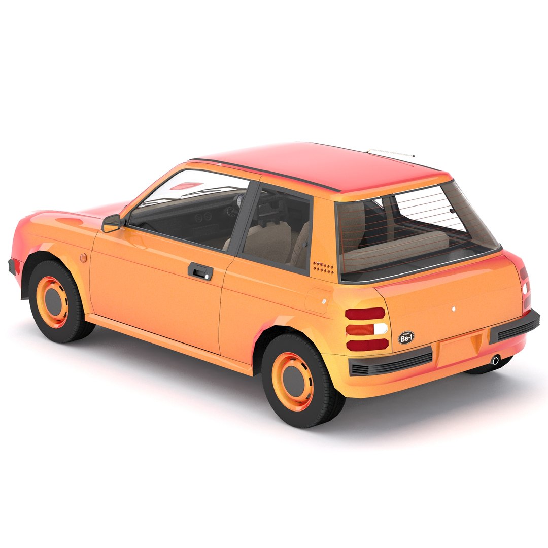 Nissan Be-1 3d Model