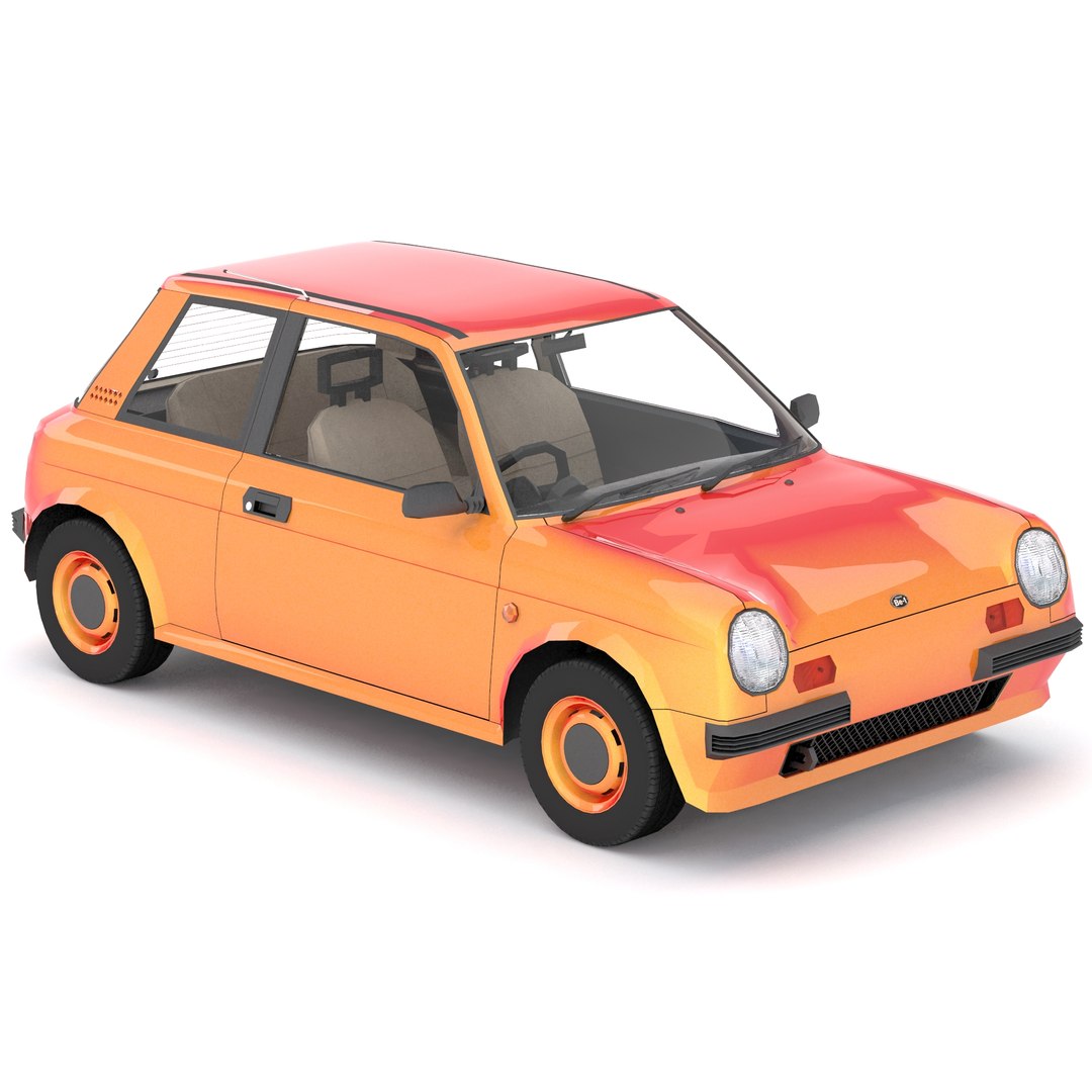 Nissan Be-1 3d Model