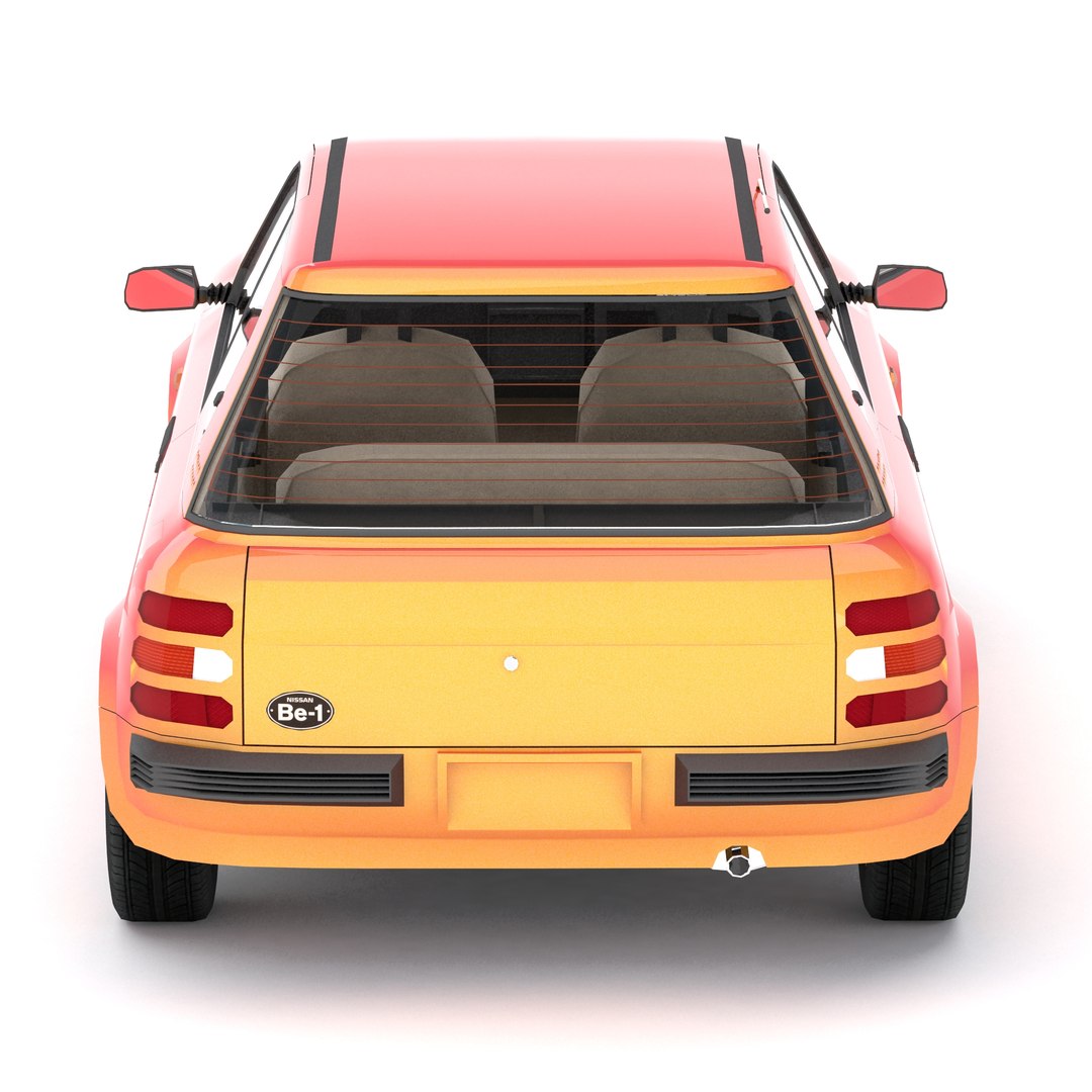 Nissan Be-1 3d Model