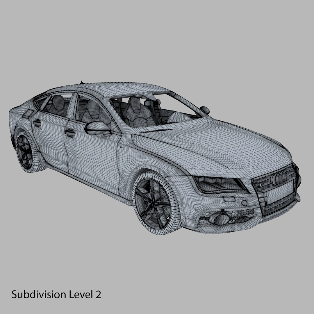 3ds Max Audi S7 Sportback 2013