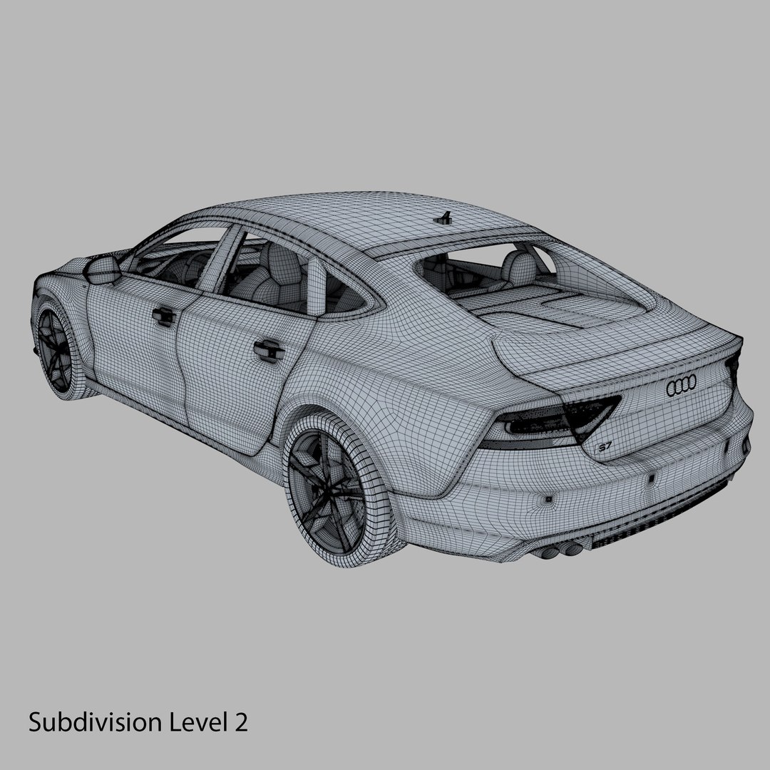 3ds Max Audi S7 Sportback 2013