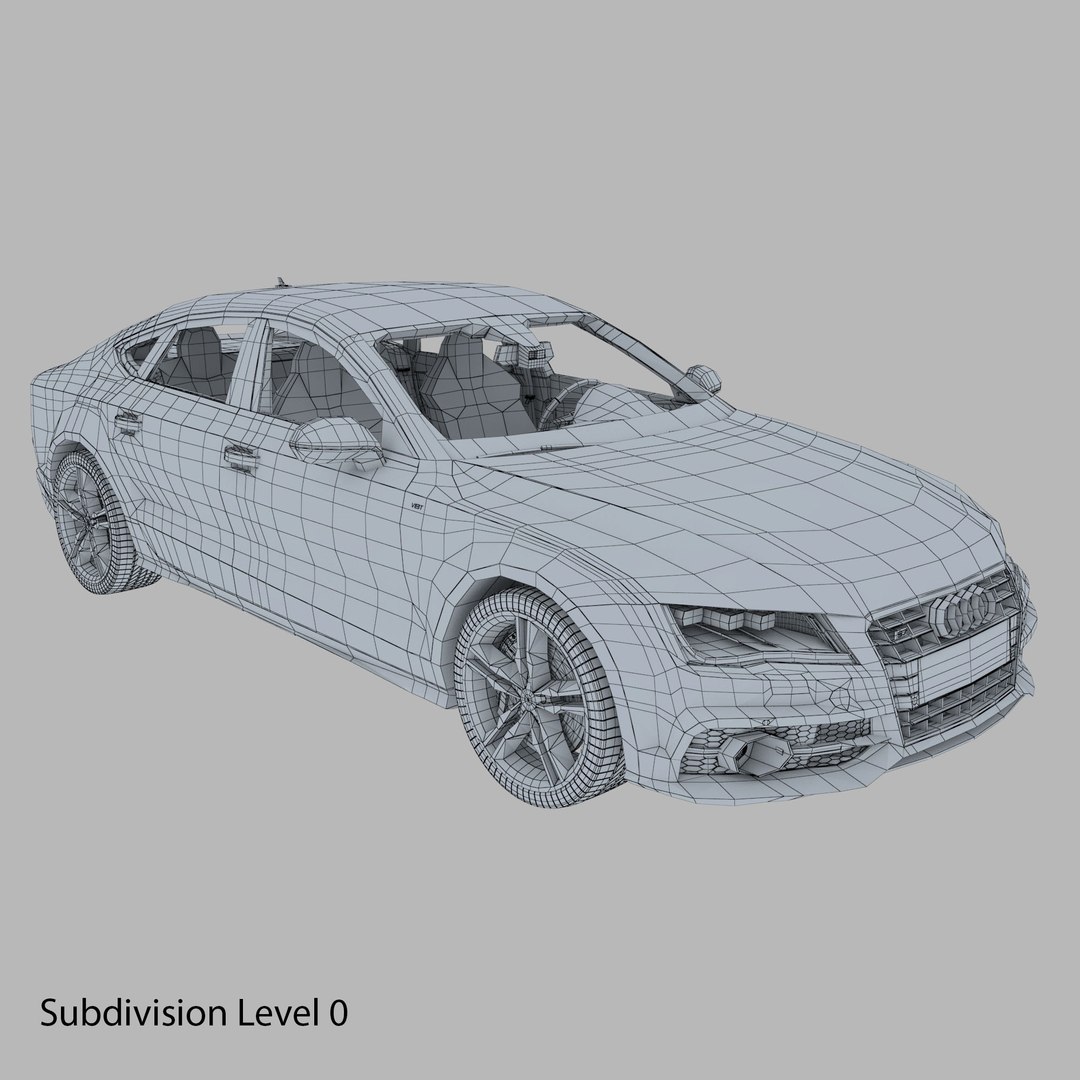 3ds Max Audi S7 Sportback 2013