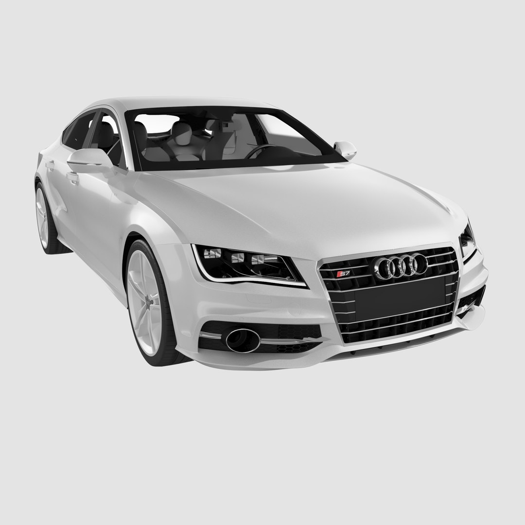 3ds Max Audi S7 Sportback 2013