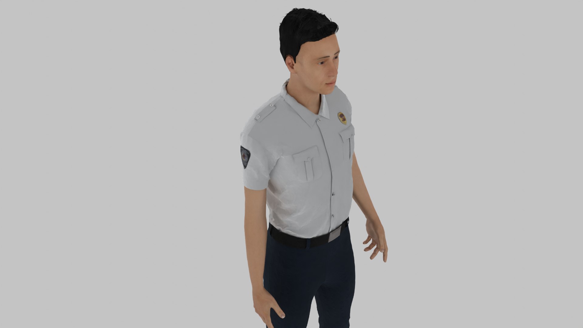 Guard 3D Model - TurboSquid 1971045