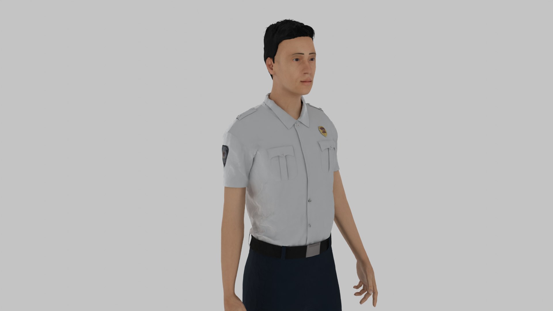 Guard 3D Model - TurboSquid 1971045