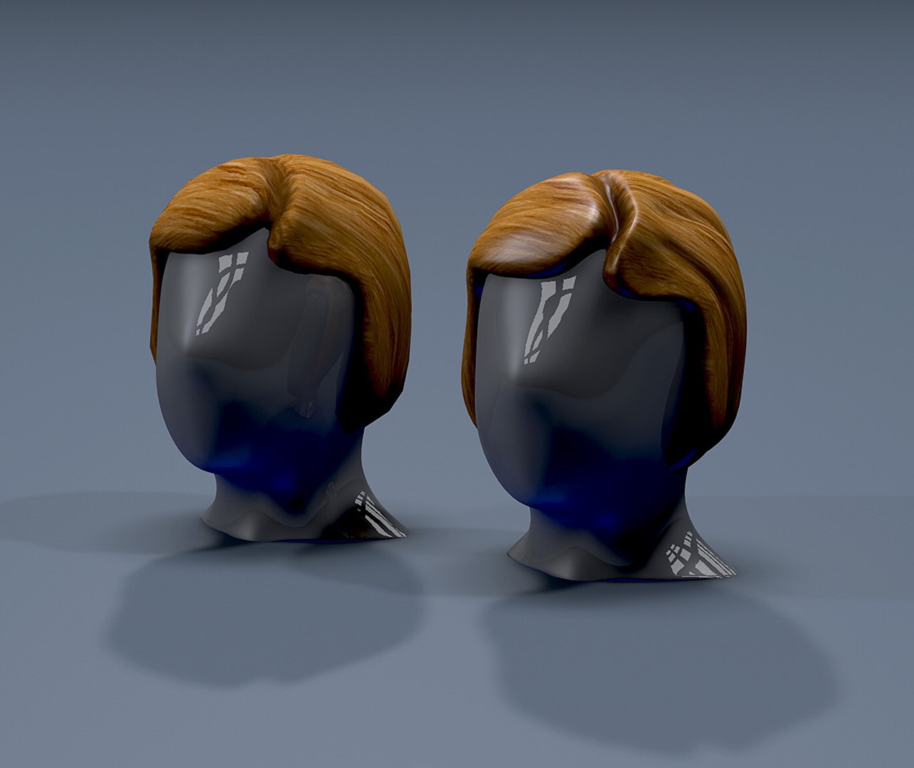 Hair Toon Mesh 3D Model - TurboSquid 1150899