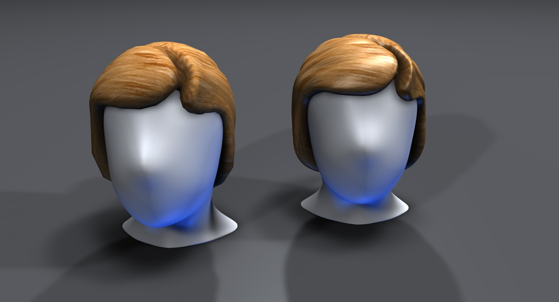 Hair Toon Mesh 3D Model - TurboSquid 1150899