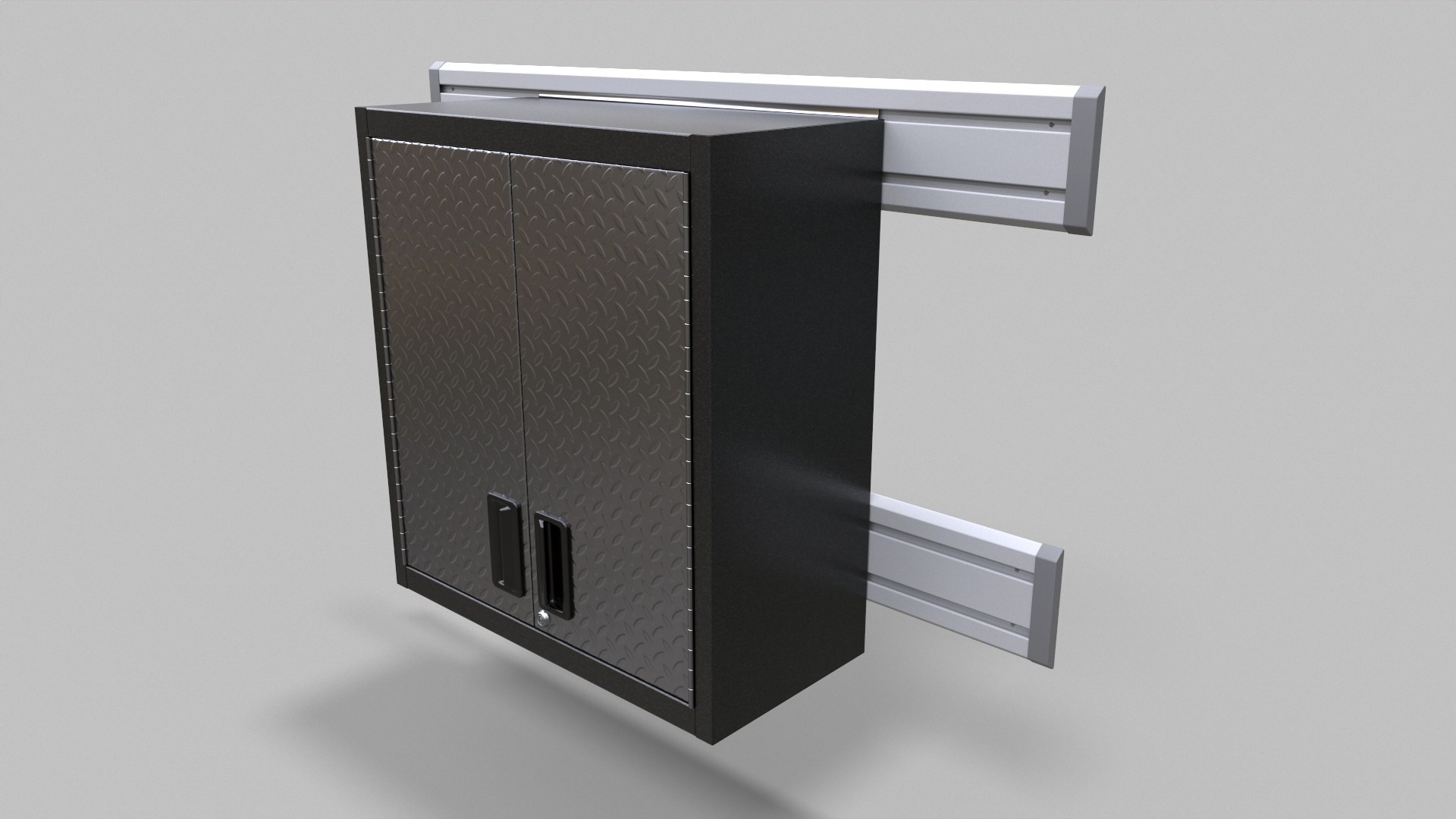 1 Wall Mounted Storage Cabinet 2d 3D Model - TurboSquid 2039478
