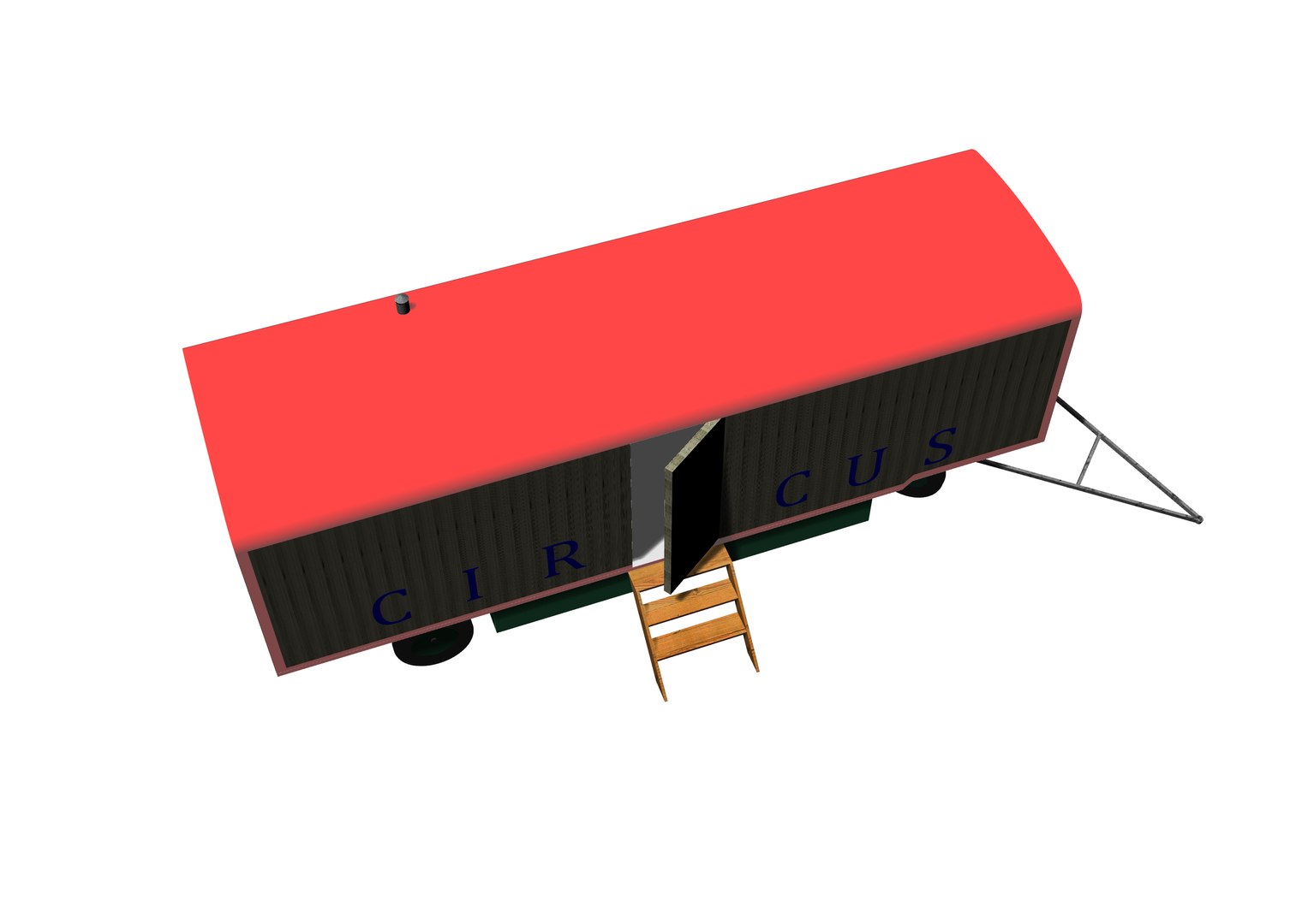 Circus Caravan 3D Model - TurboSquid 1373062