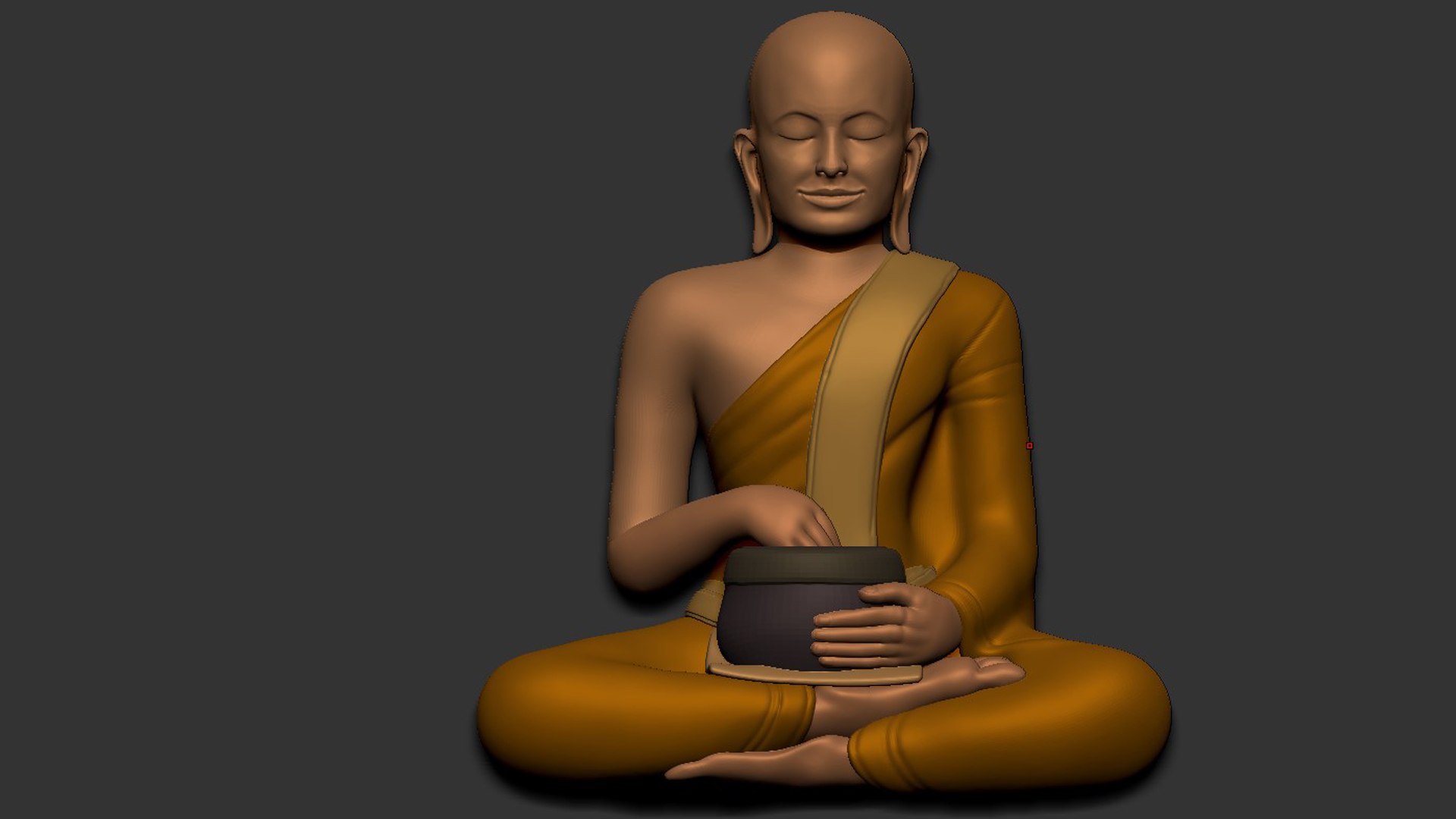 Budha Asian K04 3D Model - TurboSquid 2302802