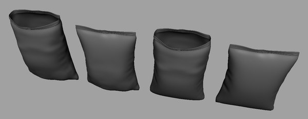 pillow box 3d model