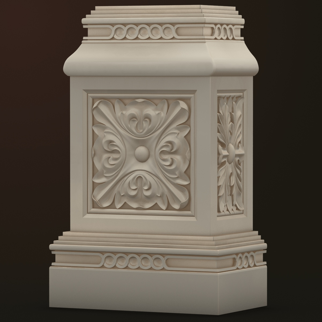 base decor 3d model