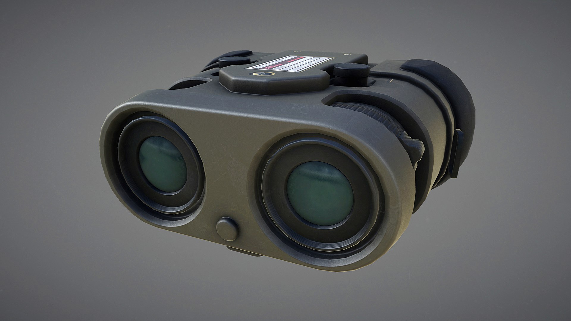 3d Model Binocular Prop Pbr
