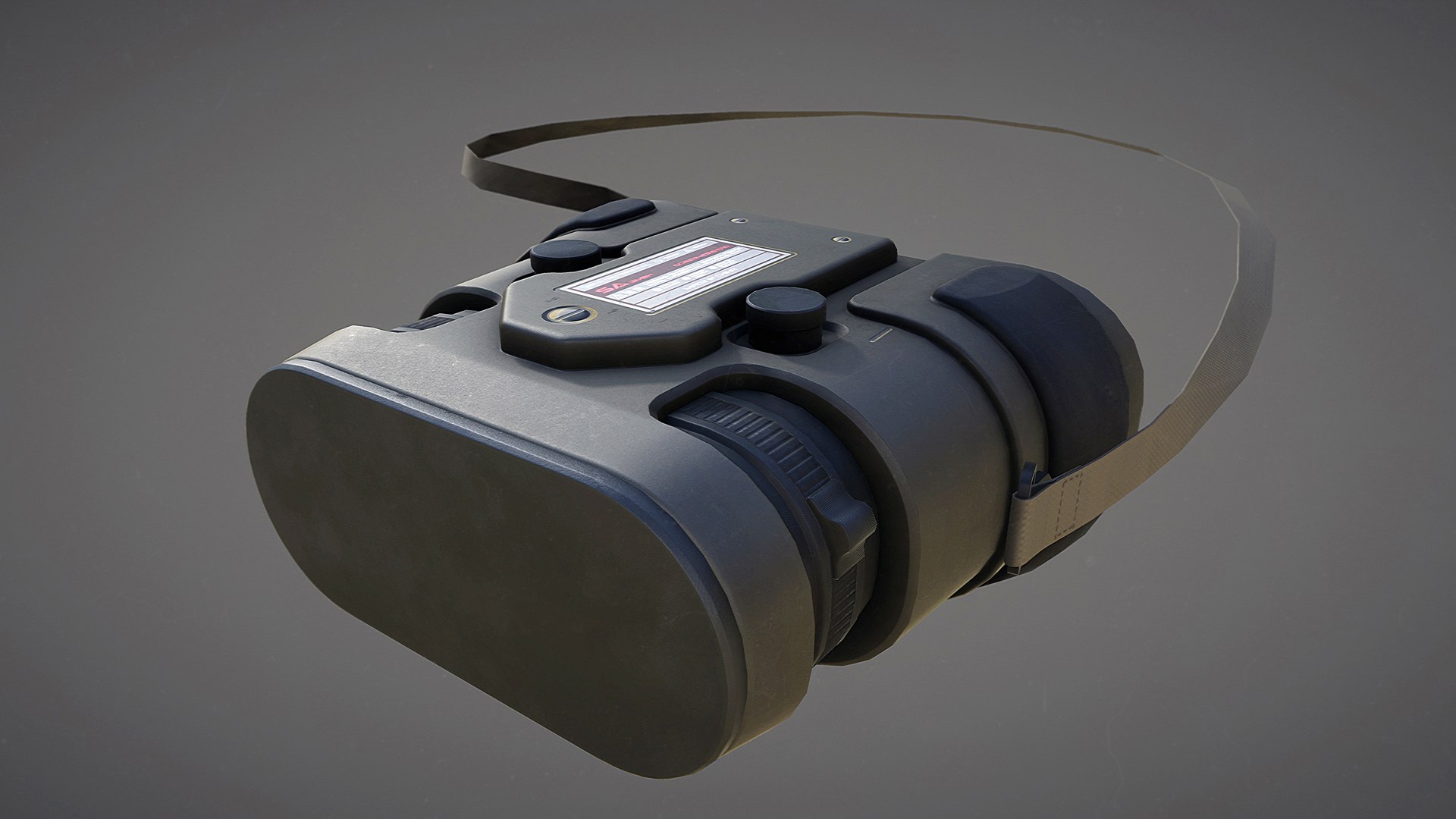 3d Model Binocular Prop Pbr