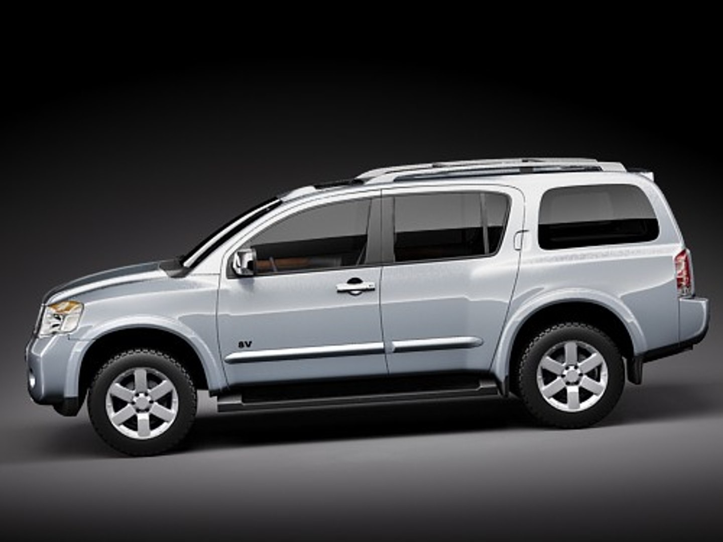 3d Nissan Armada Pathfinder Suv