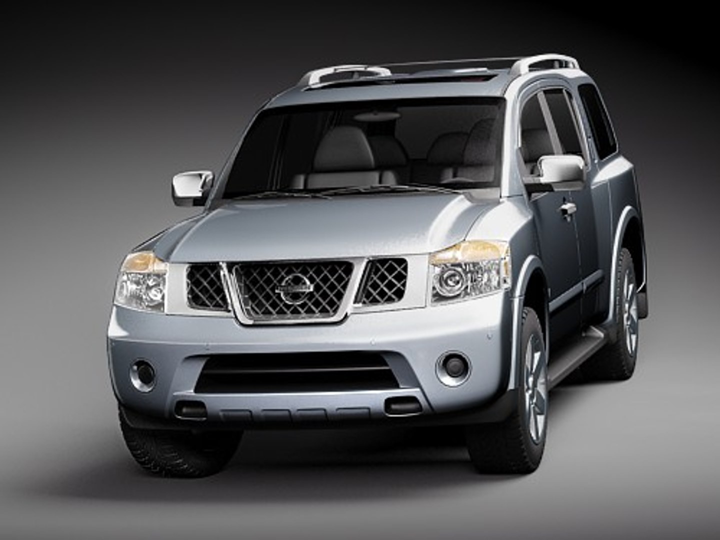 3d Nissan Armada Pathfinder Suv