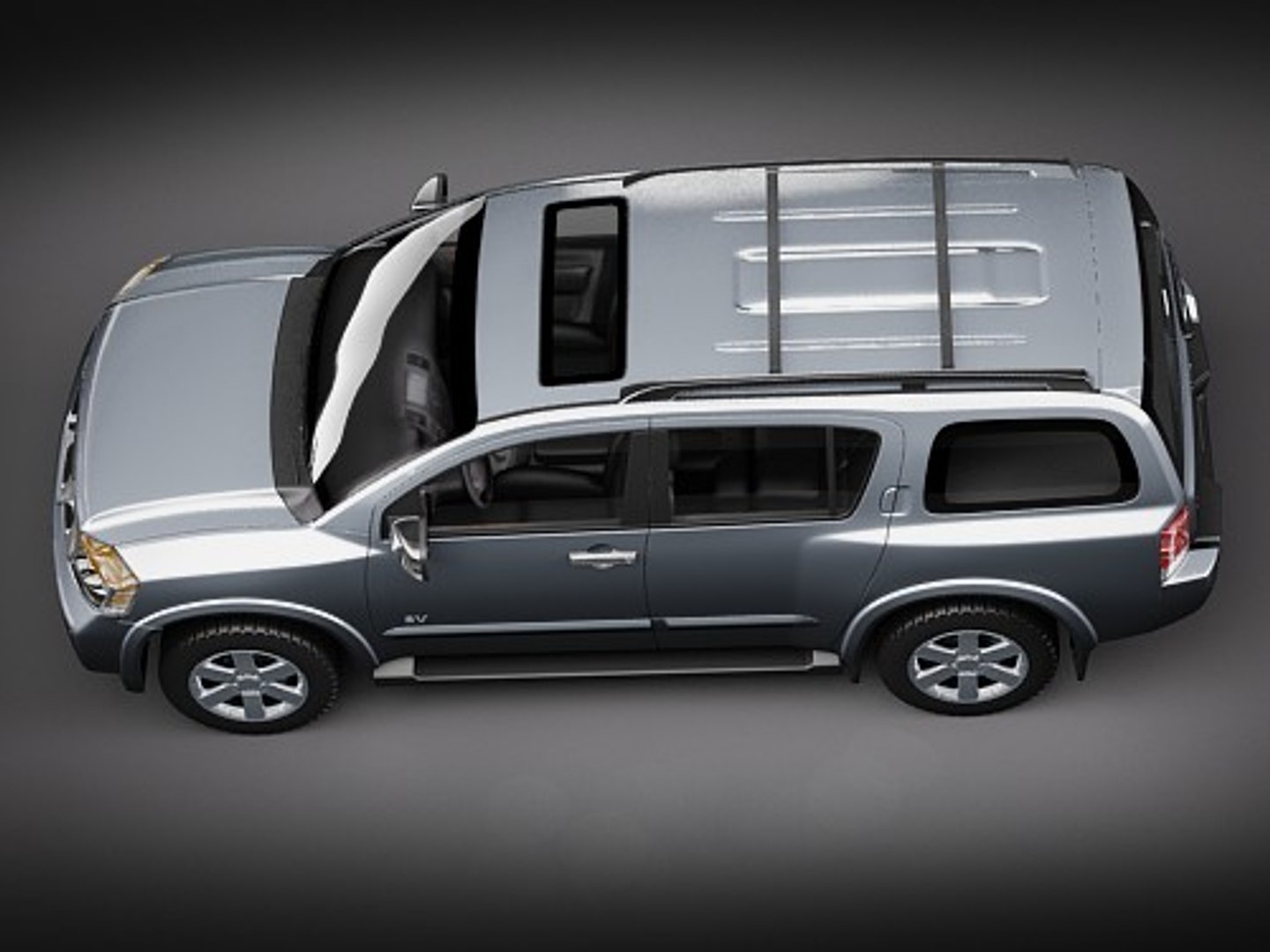 3d Nissan Armada Pathfinder Suv