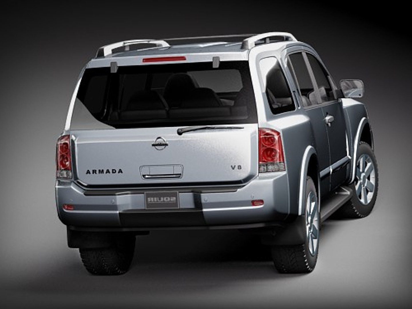 3d Nissan Armada Pathfinder Suv
