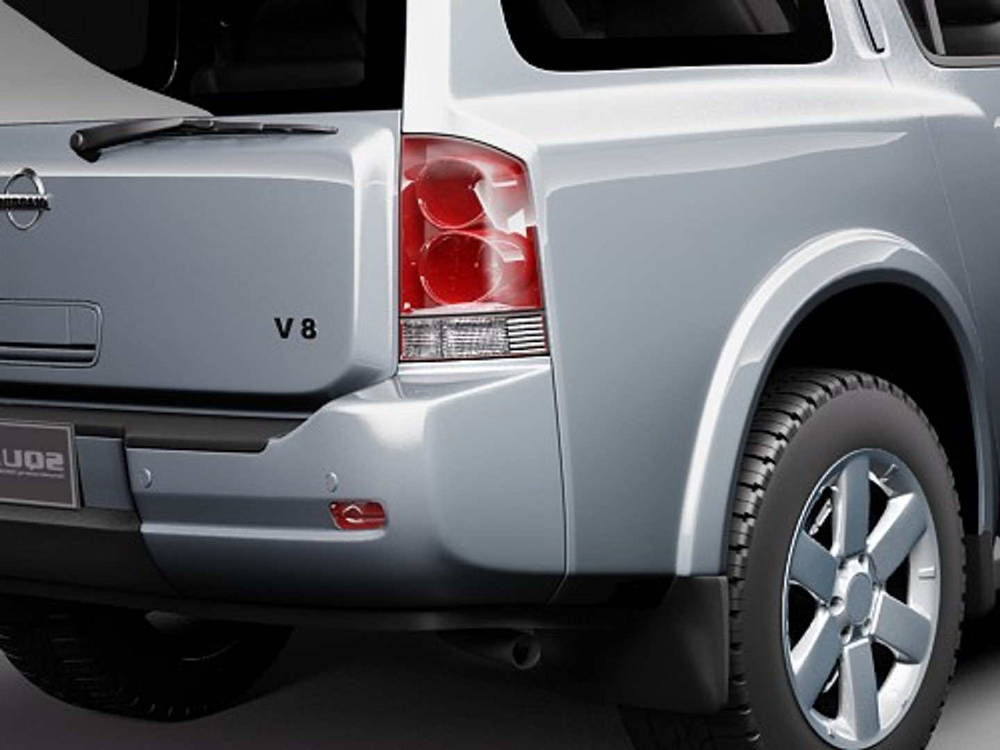 3d Nissan Armada Pathfinder Suv