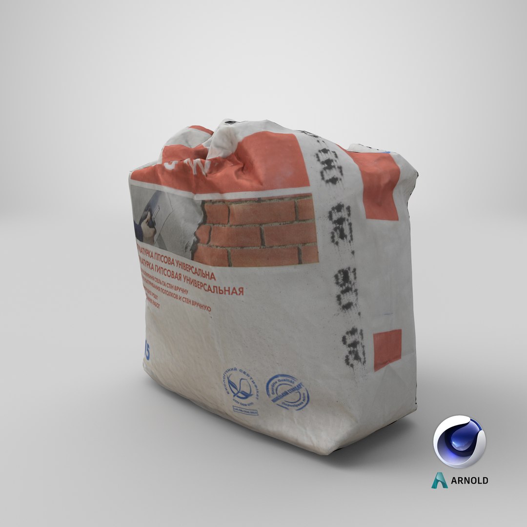 Bag plaster used model - TurboSquid 1649970
