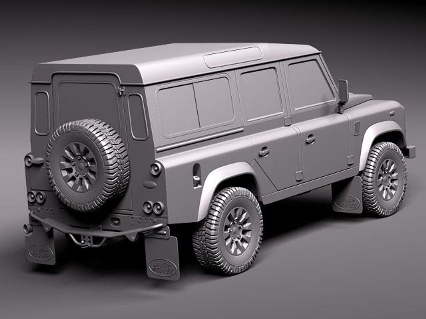 3d Landrover Land Rover Defender
