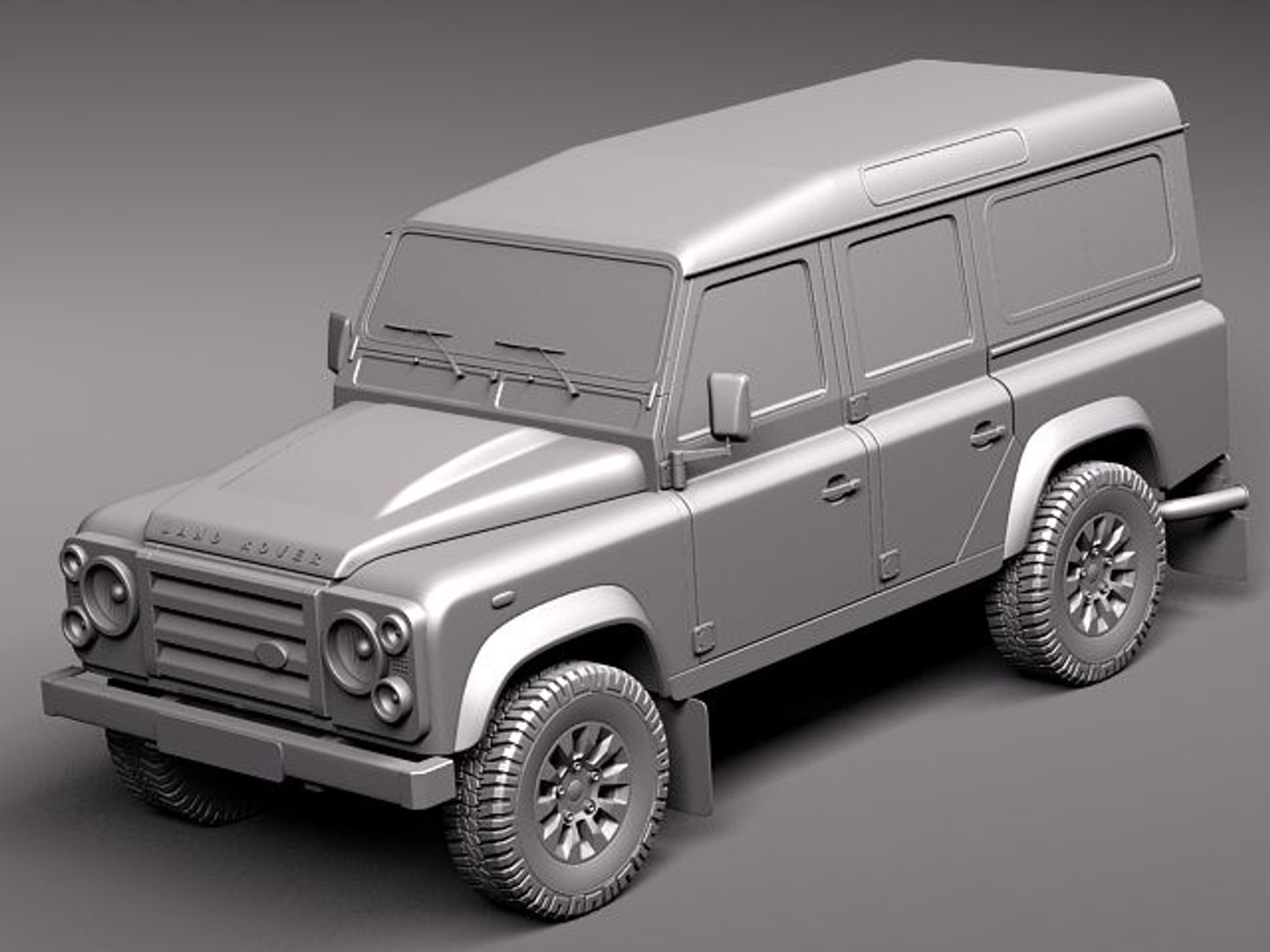 3d Landrover Land Rover Defender