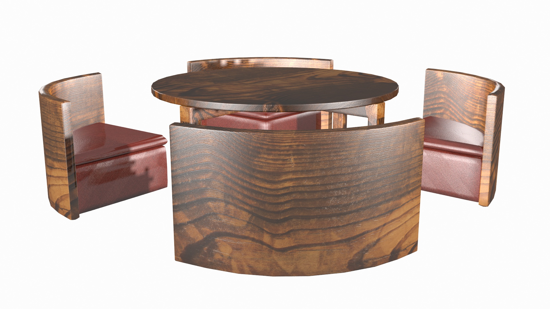 Modern kitchen table 3D model - TurboSquid 1587877