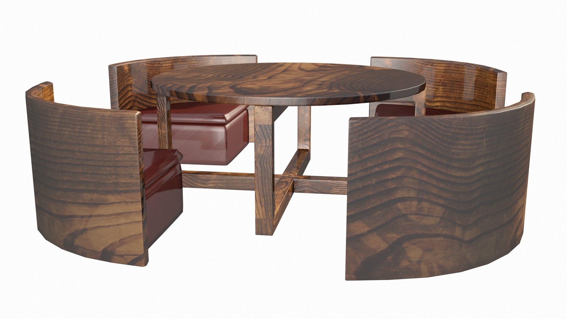 Modern kitchen table 3D model - TurboSquid 1587877
