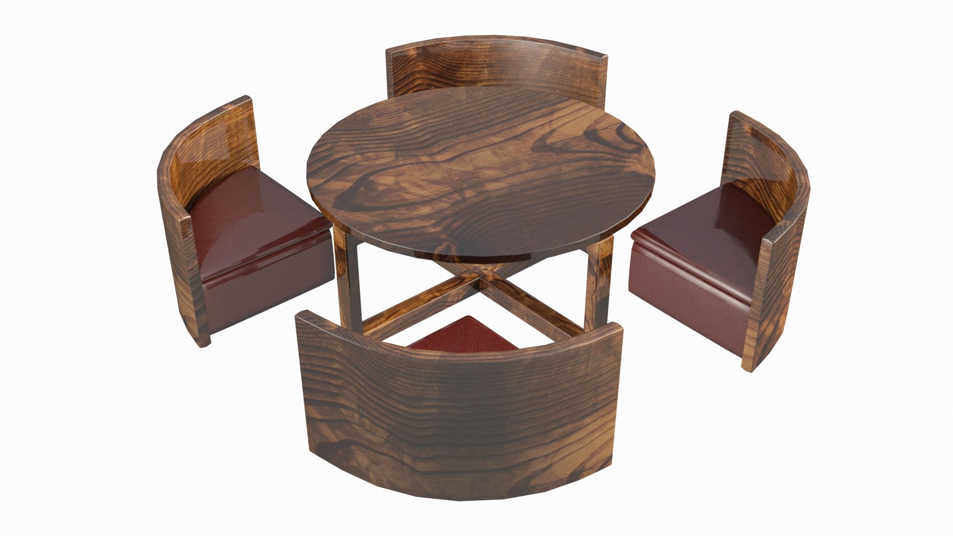 Modern kitchen table 3D model - TurboSquid 1587877