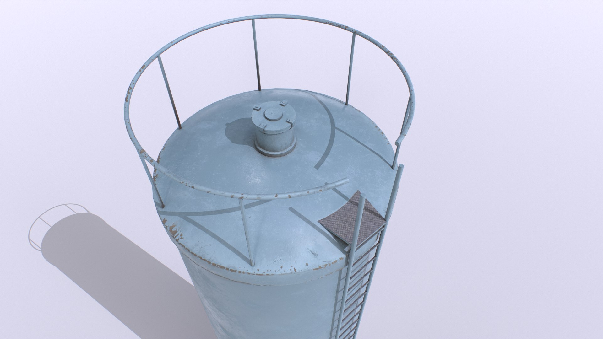 3D Water Tank 4 Model - TurboSquid 2073241