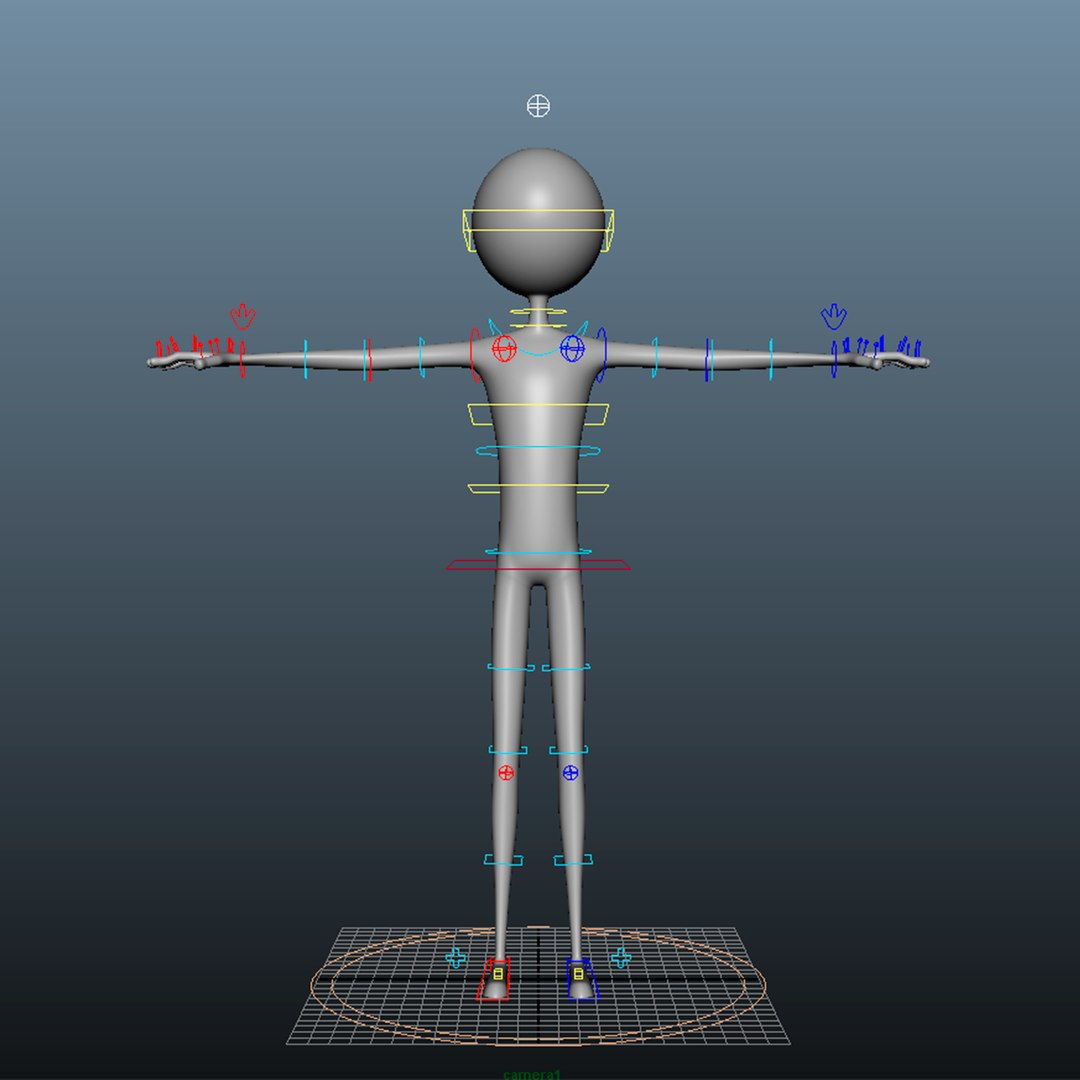 Stickman Rigged Character 3D Model - TurboSquid 1517191